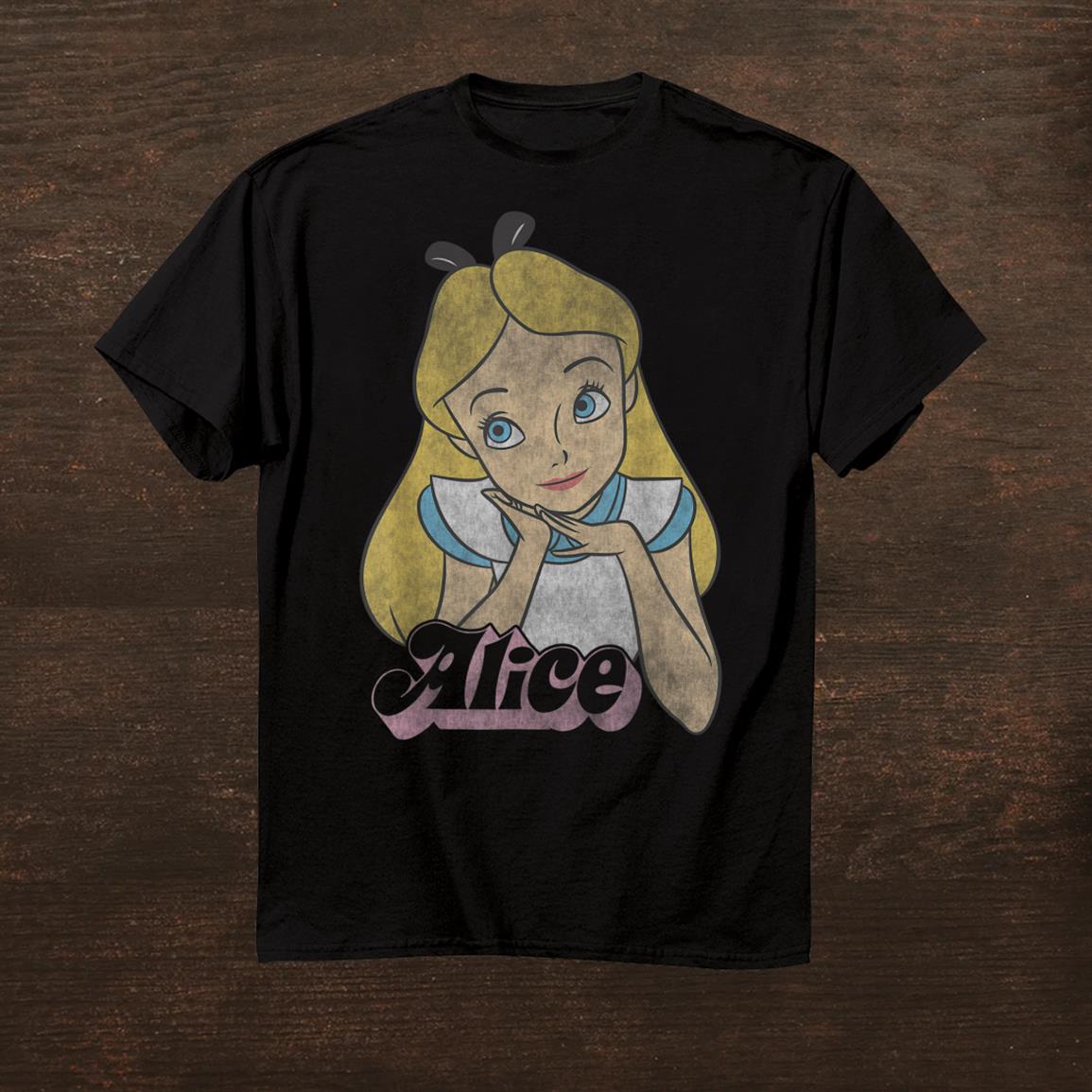 Alice In Wonderland Alice Simple Portrait Shirt – Fantasywears