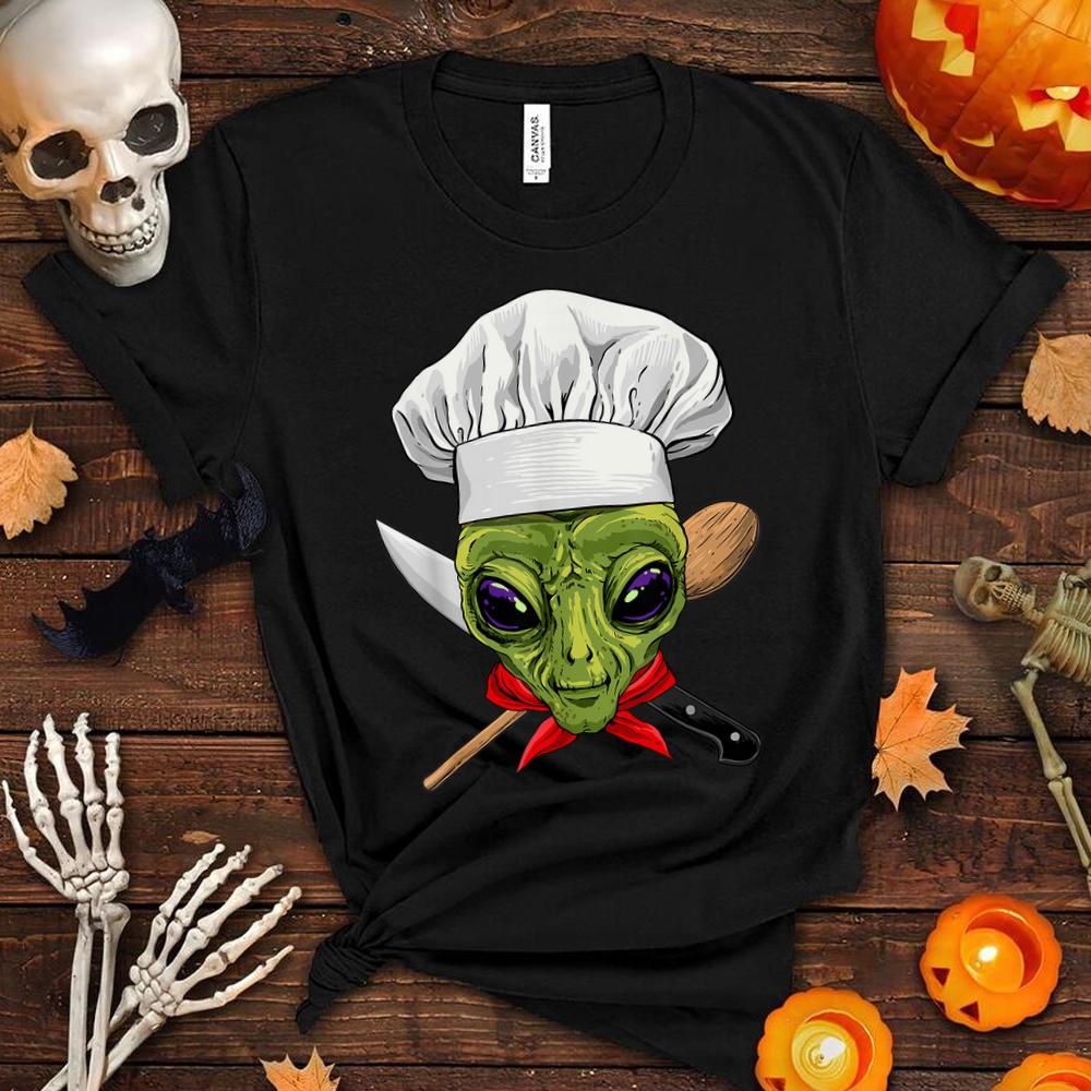 Alien Chef Ufo Alien Outer Space Cooking Shirt – Fantasywears
