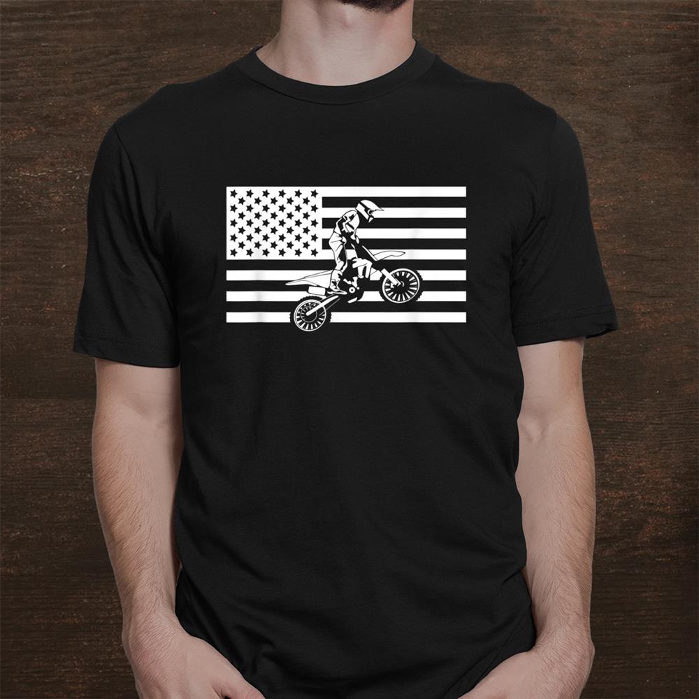 American Flag Motocross Apparel Motocross Dirt Bike Shirt – Fantasywears