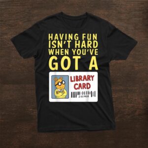 Arthurs Library Card Shirt | Fantasywears