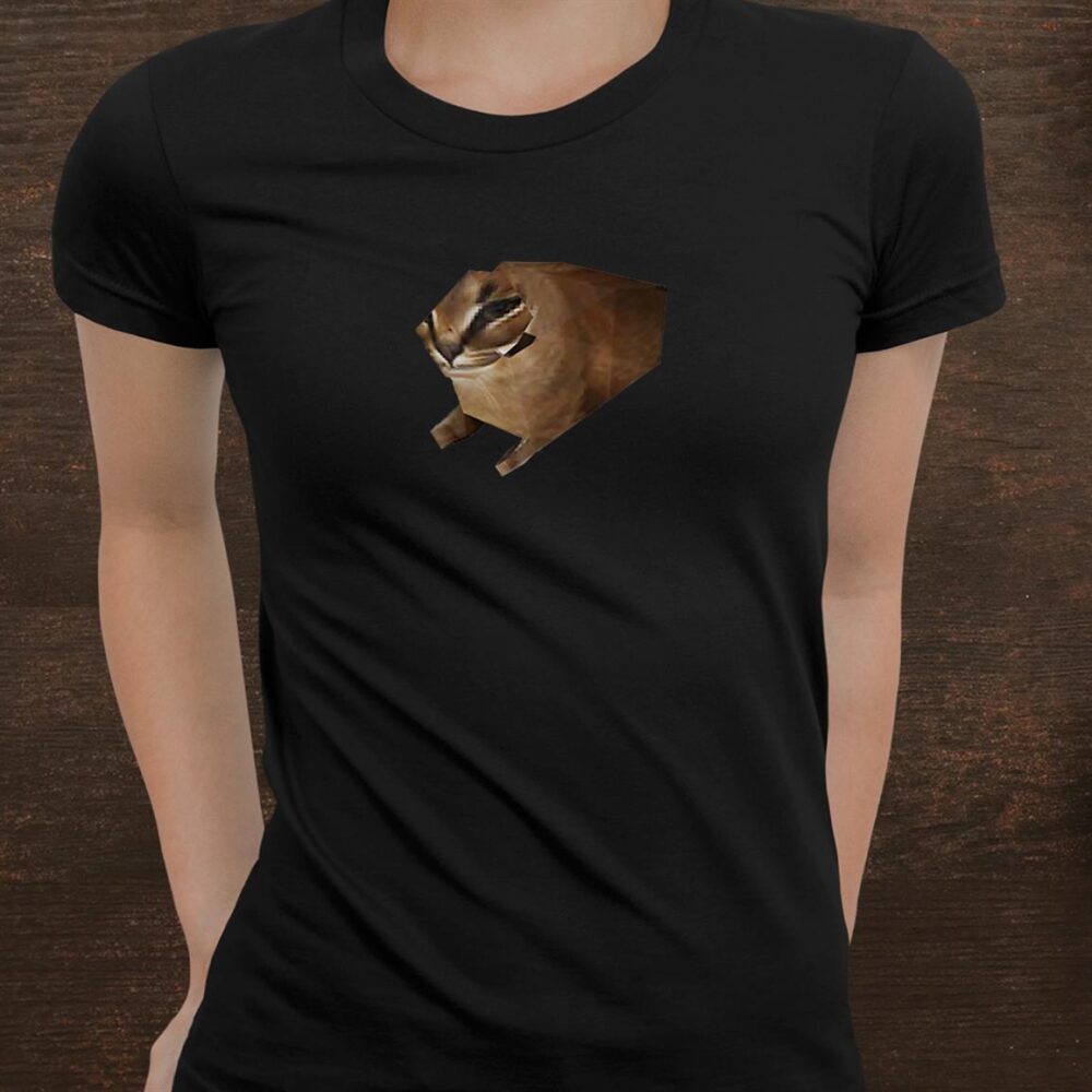 Big Floppa Meme Low Poly Floppa Meme Cat Shirt – Fantasywears