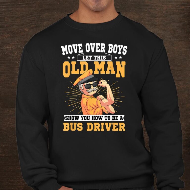 Bus Driver Old Operator Uniform Driving Shuttle Transit Shirt ...