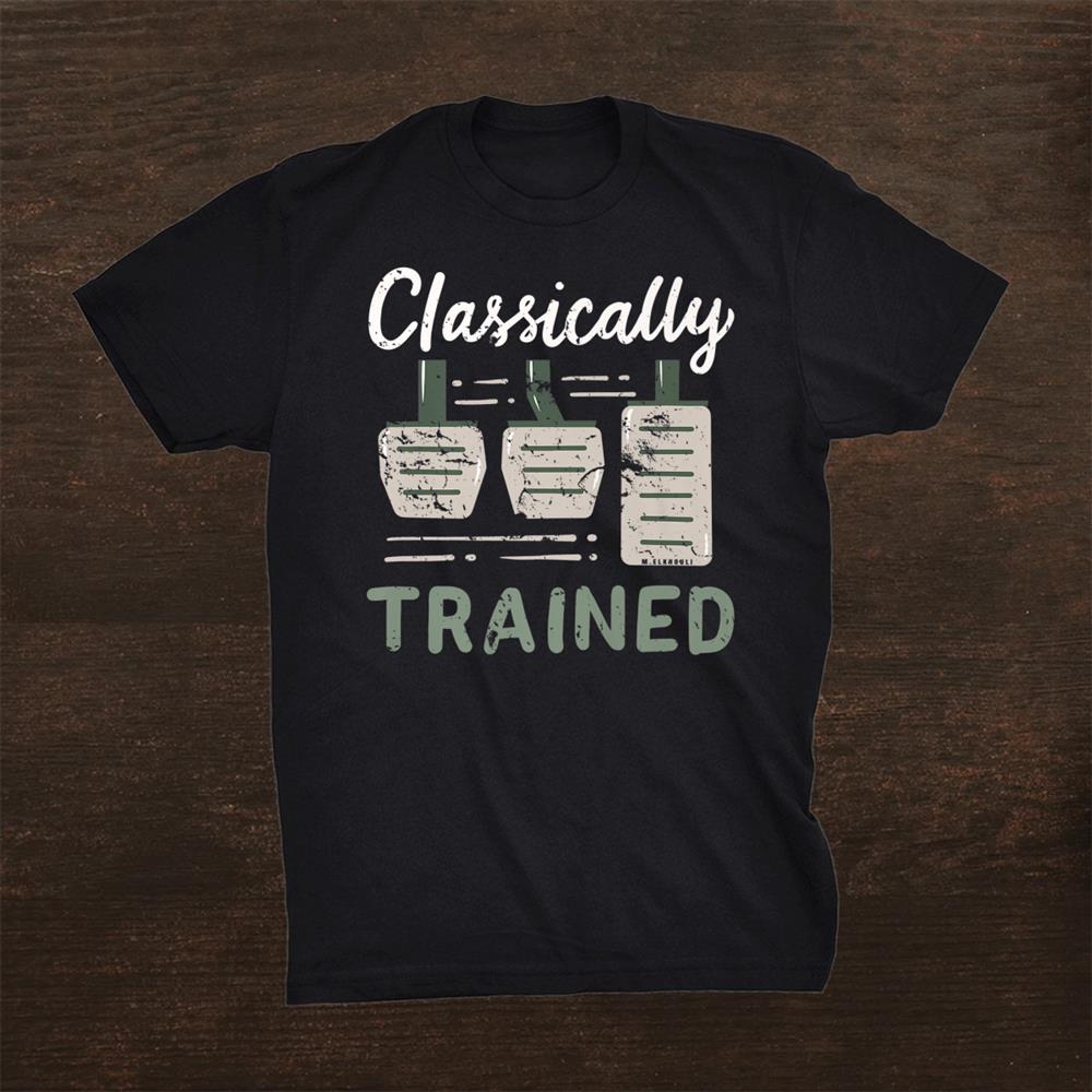 Classically Trained Three Pedals Shirt – Fantasywears
