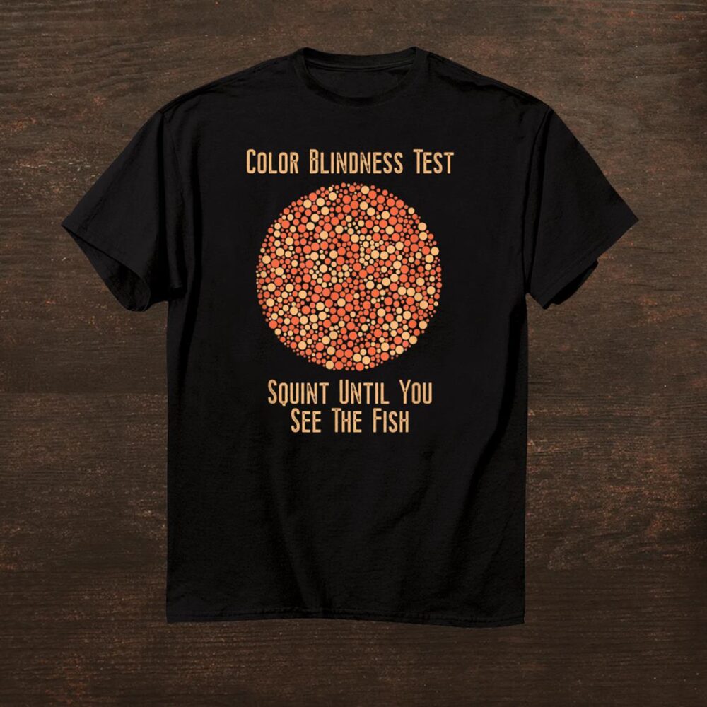 Color Blind Shirt Funny Color Blindness Test Shirt – Fantasywears