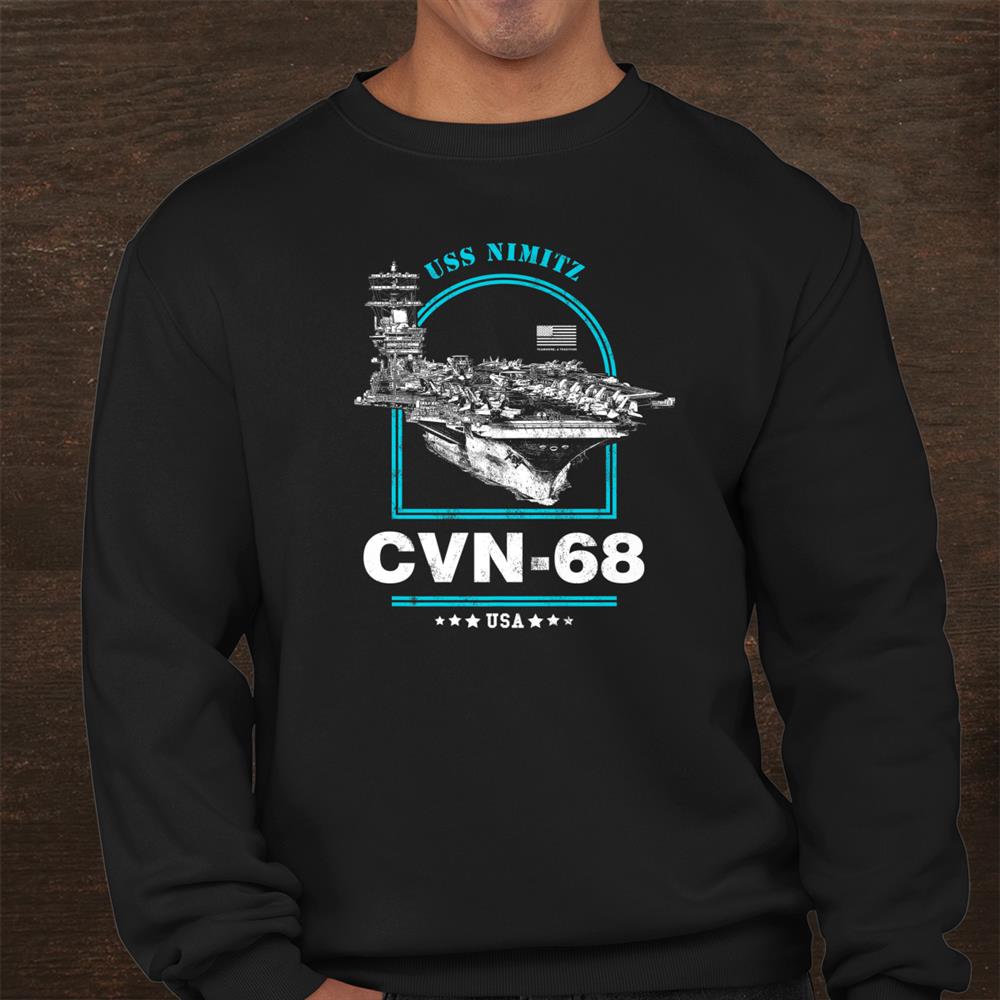 Cvn 68 Uss Nimitz Aircraft Carrier Shirt – Fantasywears