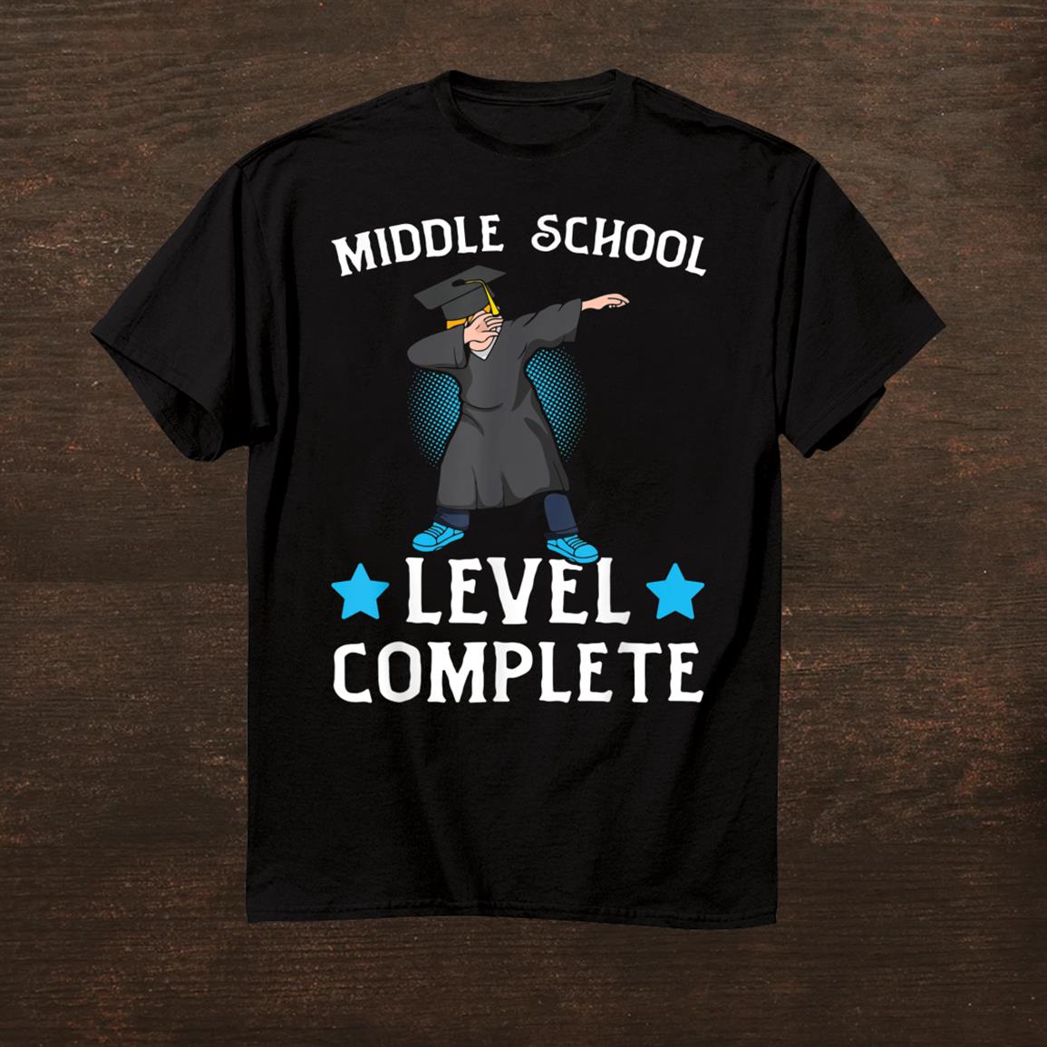 Dabbing Boy Middle School Level Complete Tee Graduation Gift – Fantasywears