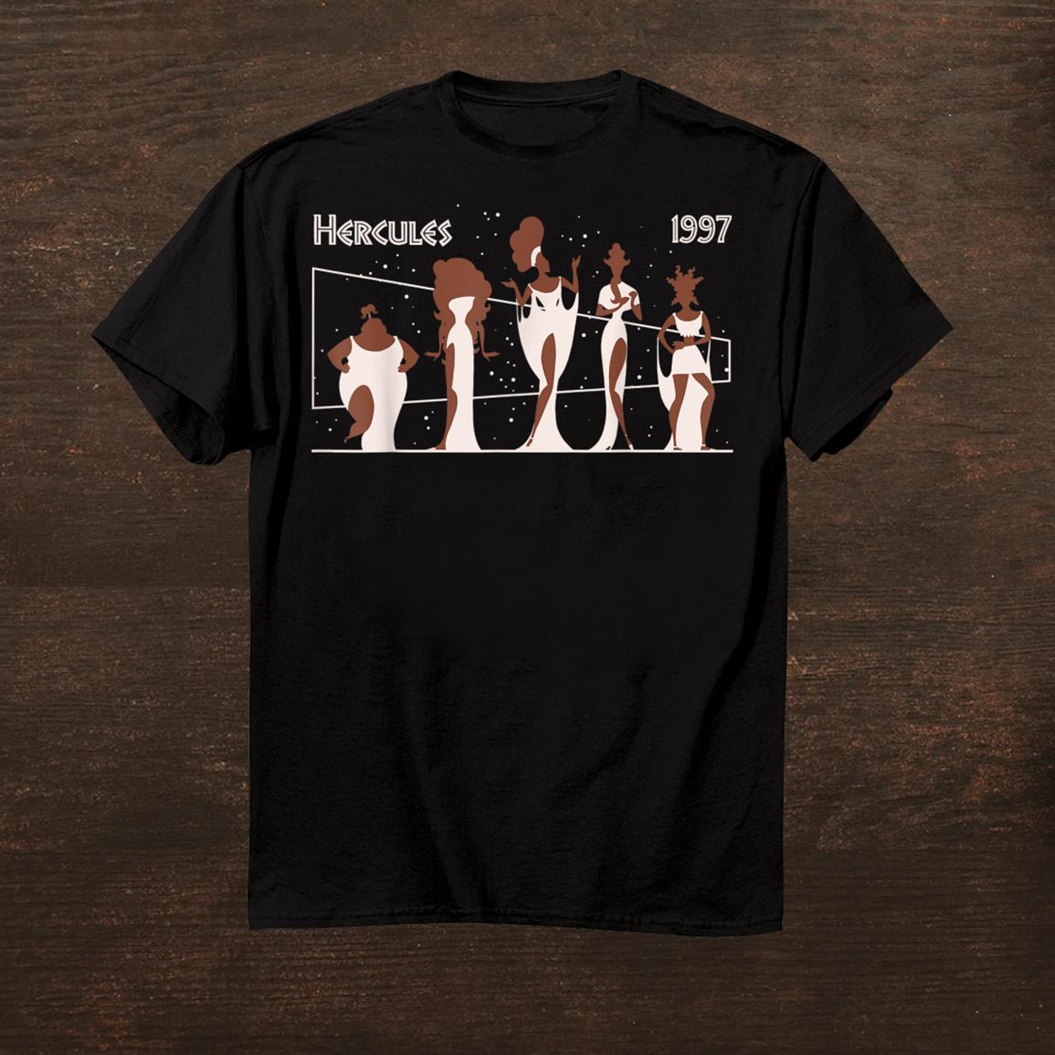 Disney Hercules 1997 Muses Portrait Constellation Shirt – Fantasywears