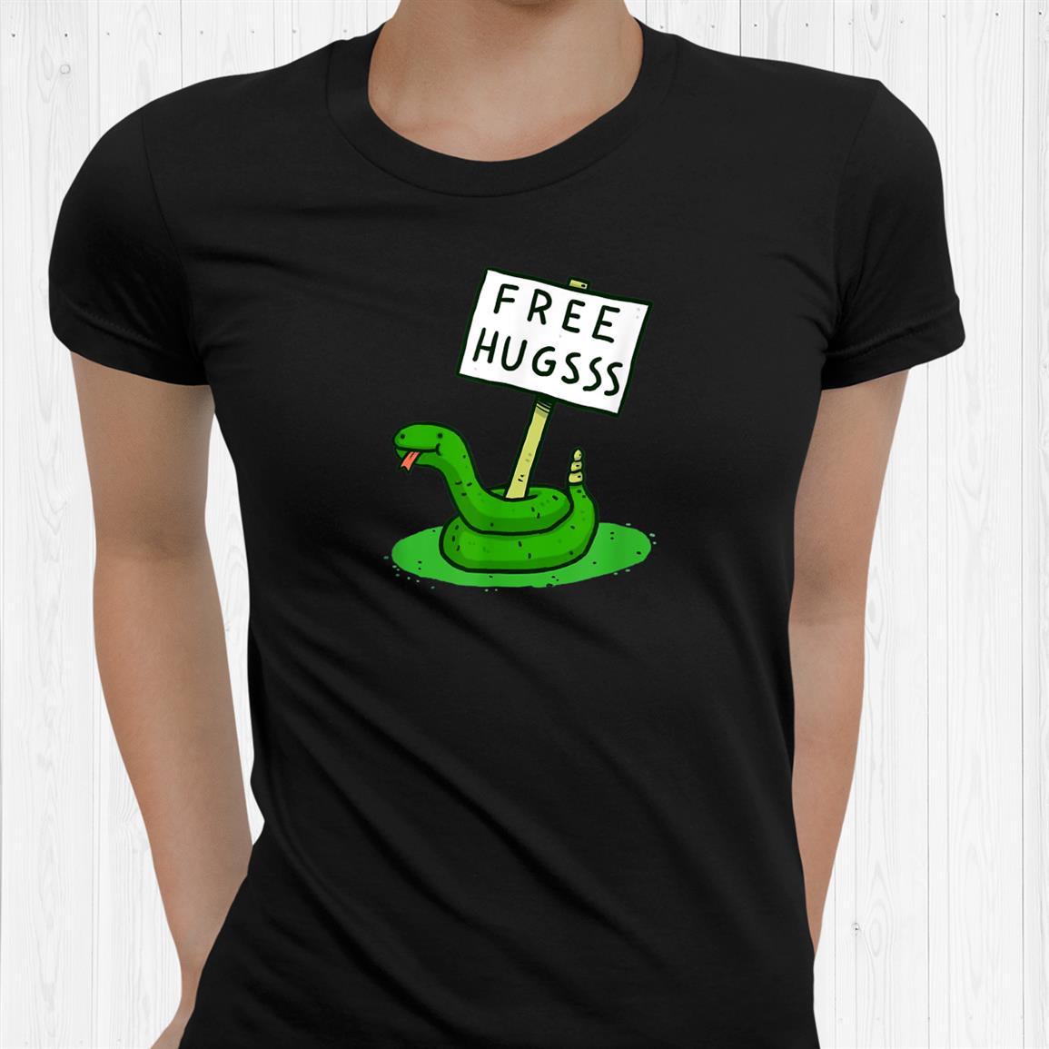 Free Hugsss Funny Cute Snake Hug Lovers Shirt – Fantasywears