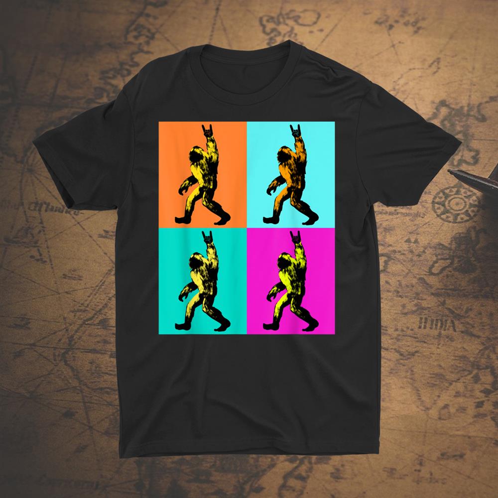 Funny Rock And Roll Bigfoot Shirt – Fantasywears