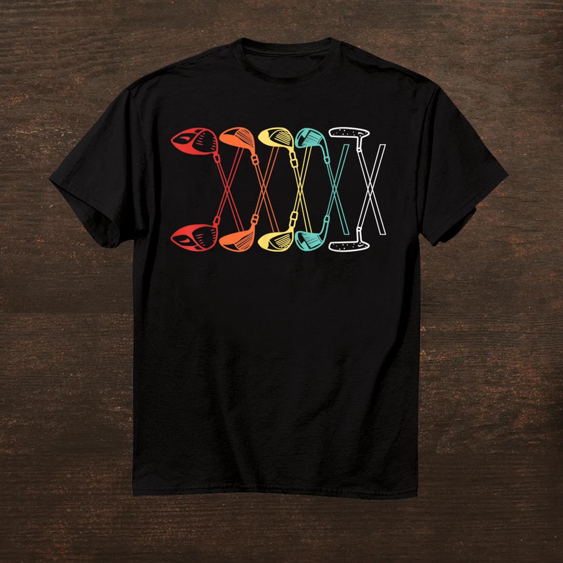 Golf Gift For Golfer Funny Golf Club Vintage Retro Shirt – Fantasywears