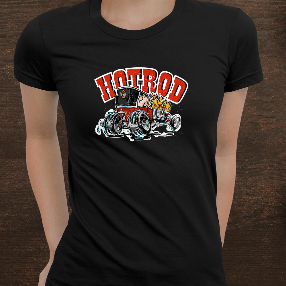 Hot Rod T Bucket Cartoon Vintage Style Shirt – Fantasywears