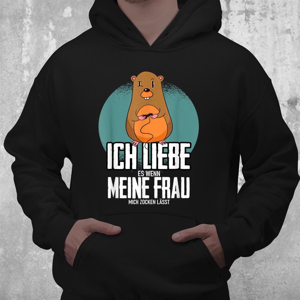 Ich Liebe Es Wenn Meine Frau Mich Zocken Lösst Gamer Shirt – Fantasywears