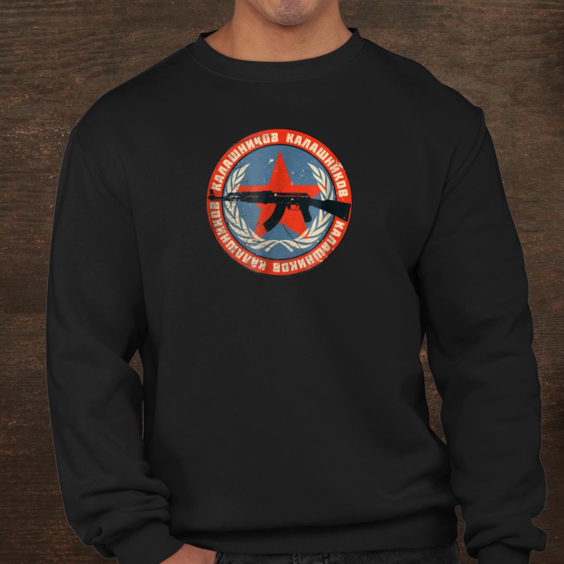 Kalaschnikov Symbol Vintage Soviet Ak 47 Shirt – Fantasywears
