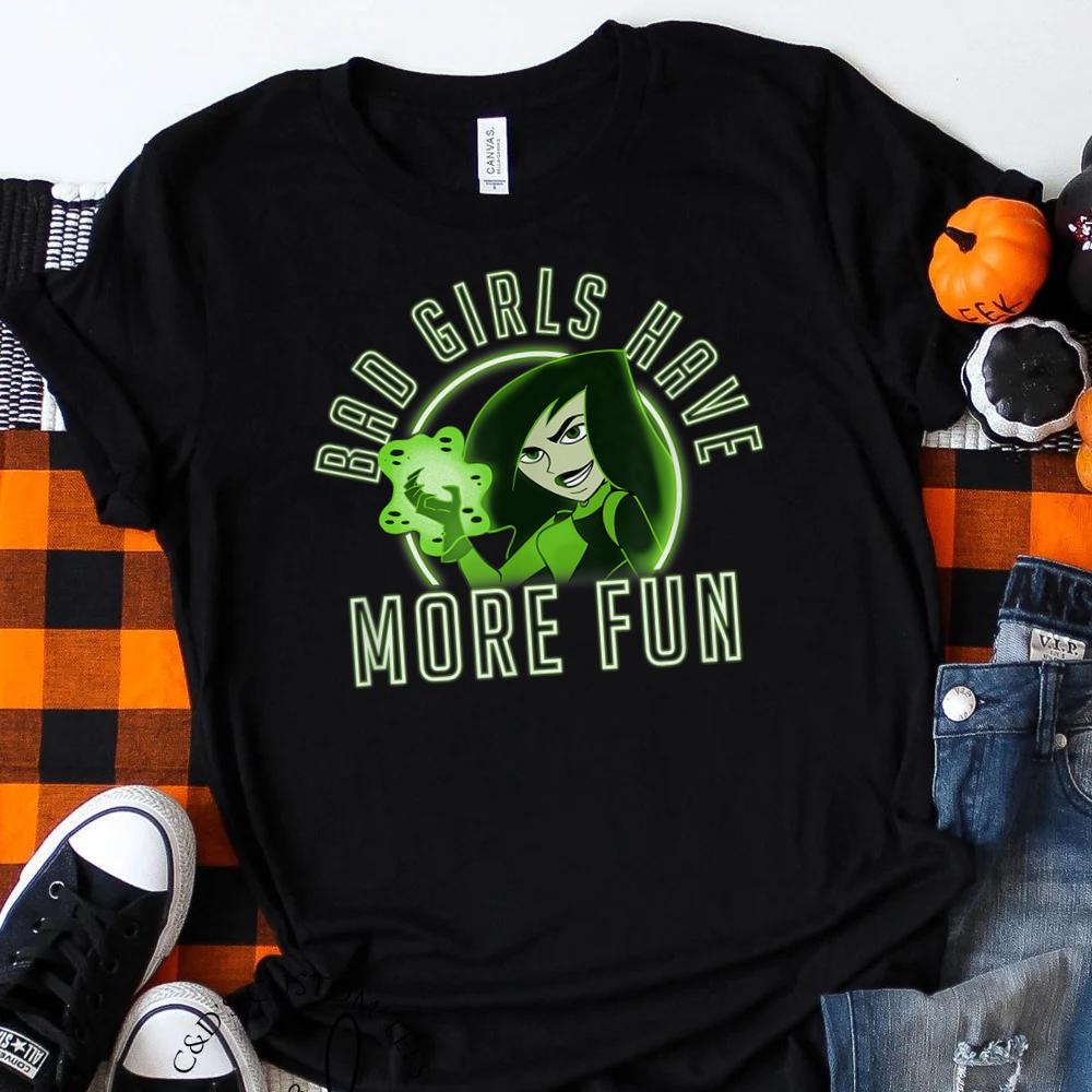 Kim Possible Shego Bad Girls Have More Fun Shirt – Fantasywears