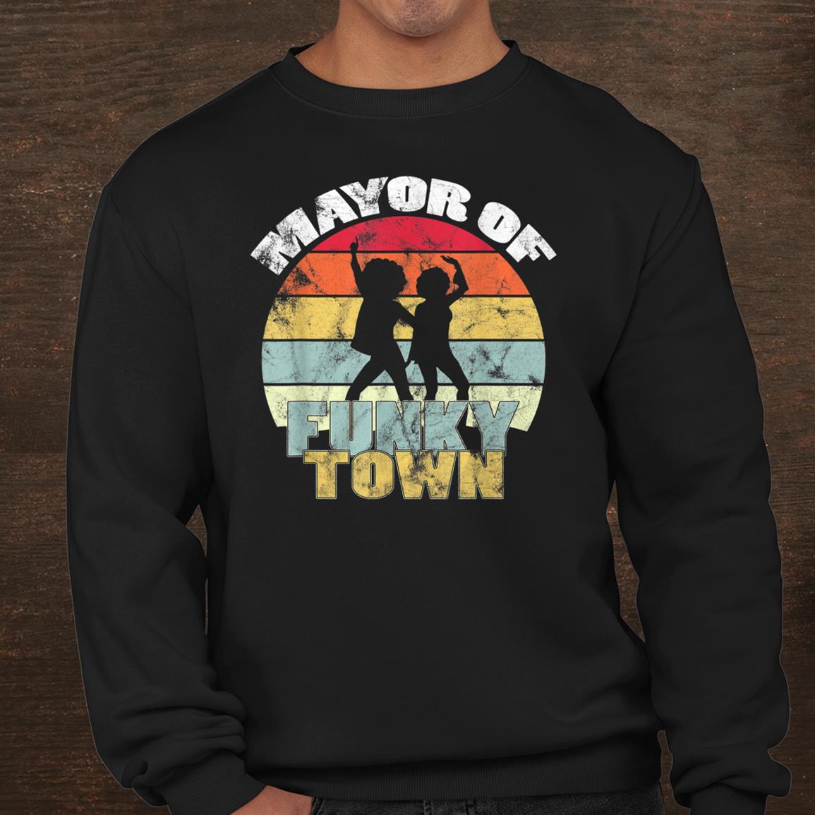Mayor Of Funky Town Vintage Disco 70s Retro Funk Shirt – Fantasywears