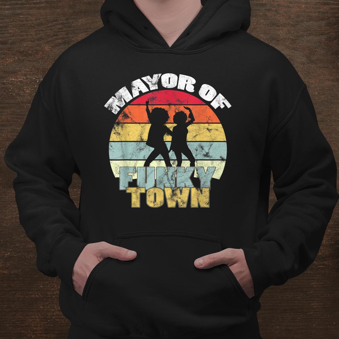 Mayor Of Funky Town Vintage Disco 70s Retro Funk Shirt – Fantasywears