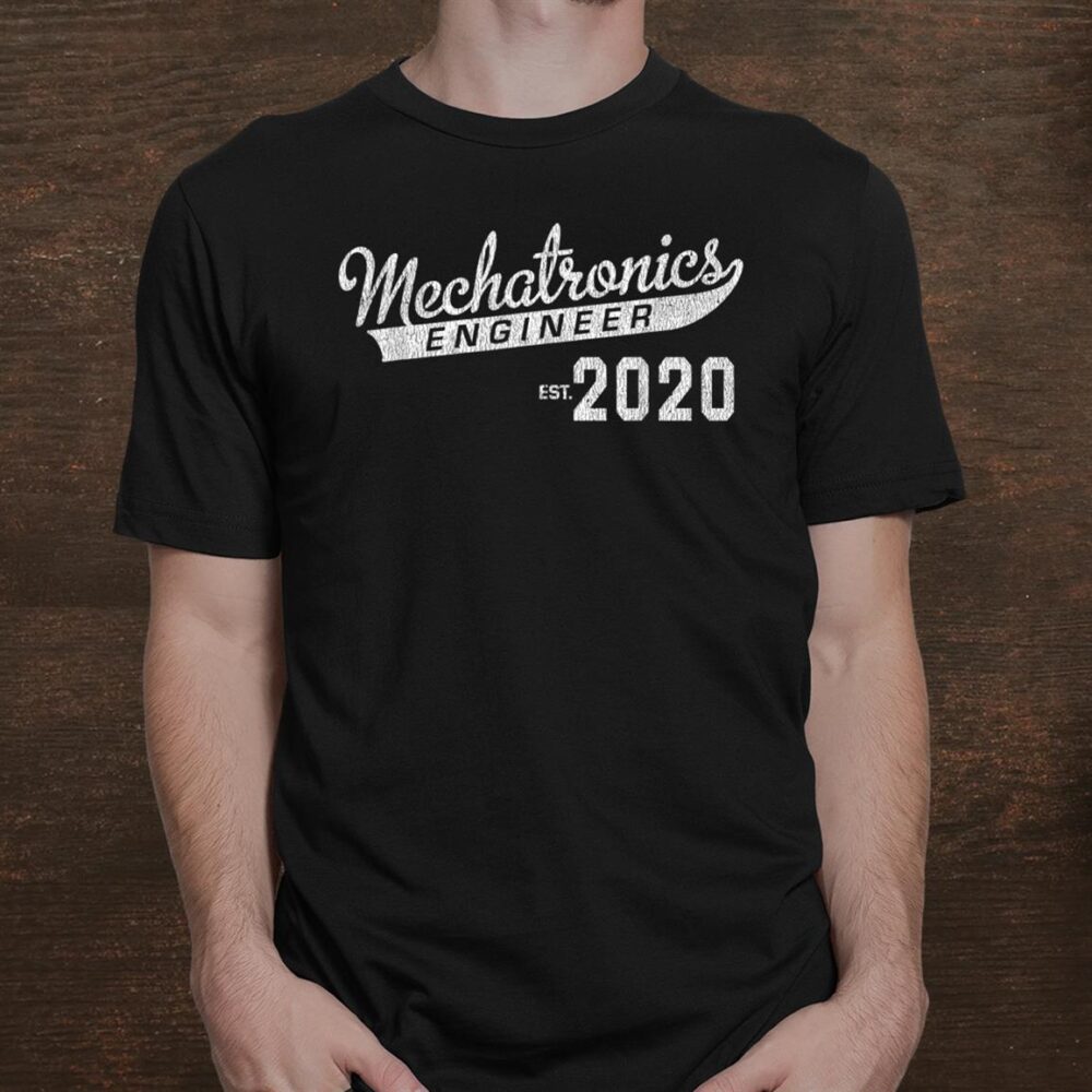 Mechatronics Engineer Est 2020 Graduation Engineering Shirt | Fantasywears