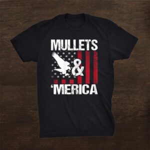 Mullets Merica Patriotic Us Flag Redneck Mullet Pride Shirt – Fantasywears
