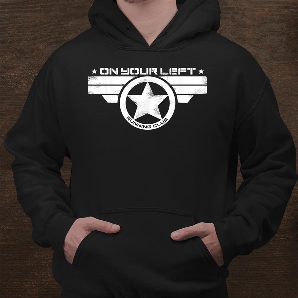 On Your Left Running Shirt – Fantasywears