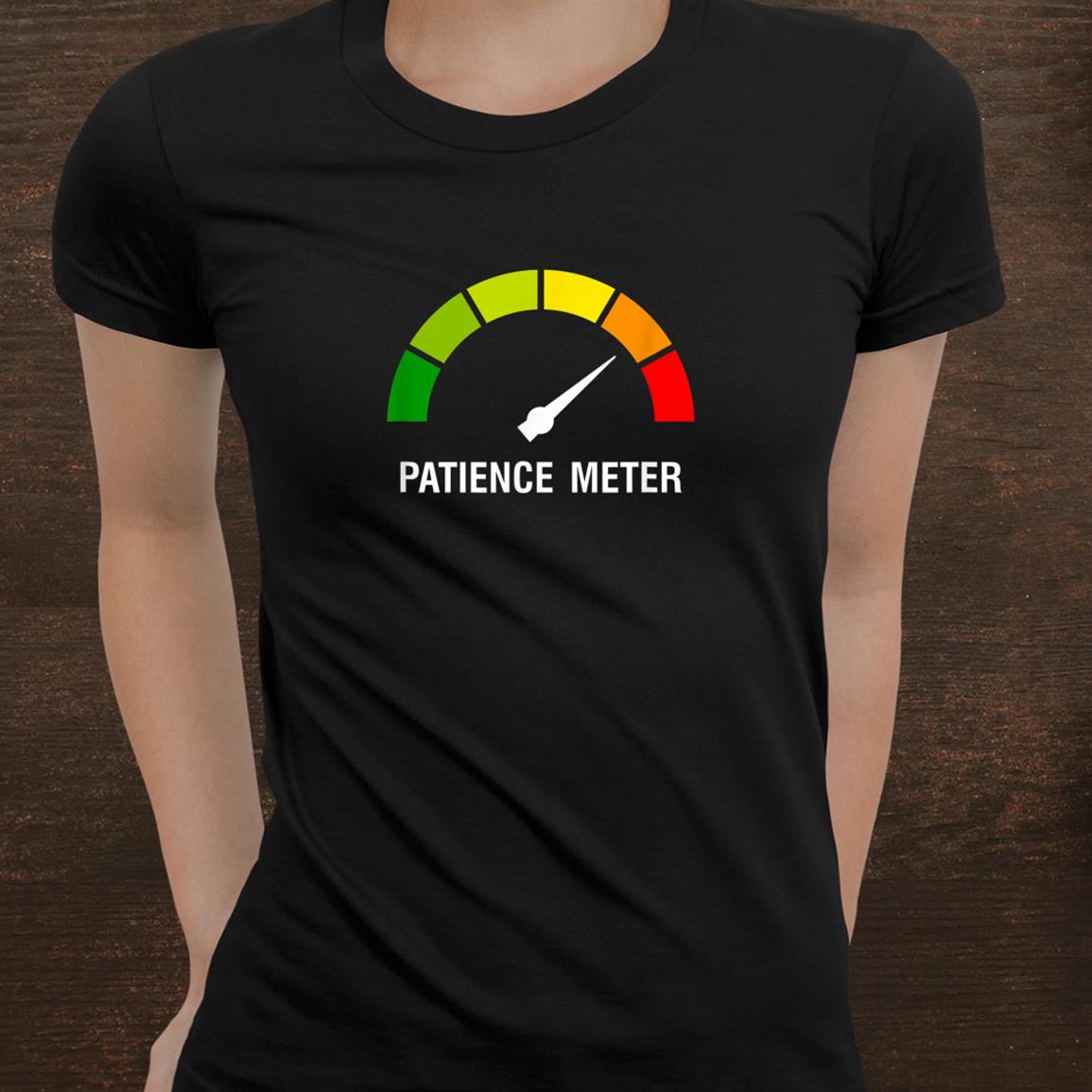 Out Of Patience Meter Funny Cute Parent Teacher Shirt – Fantasywears