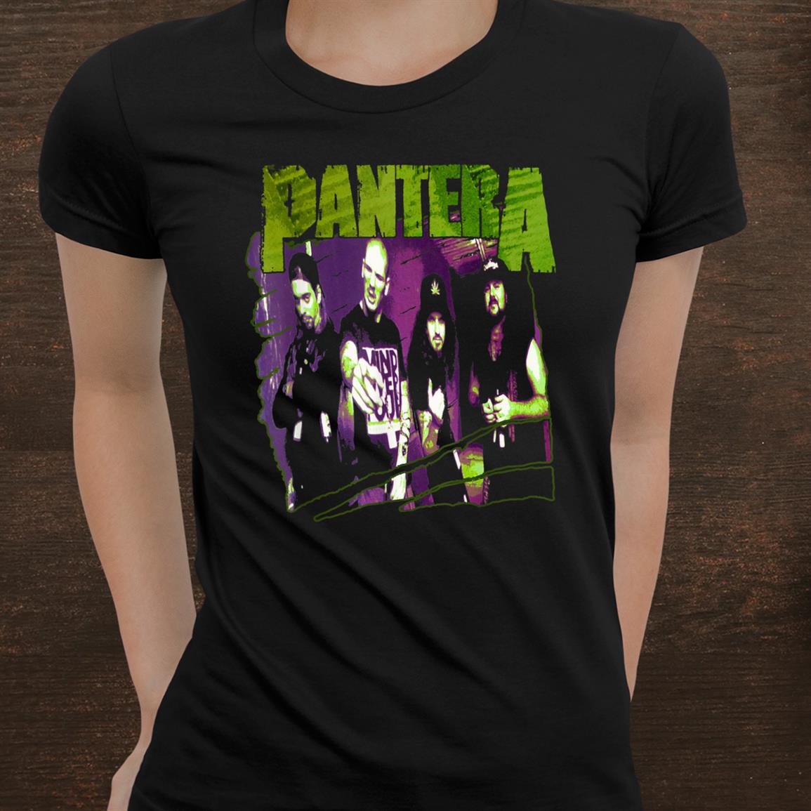 Pantera Official Vintage Group Sketch Shirt – Fantasywears