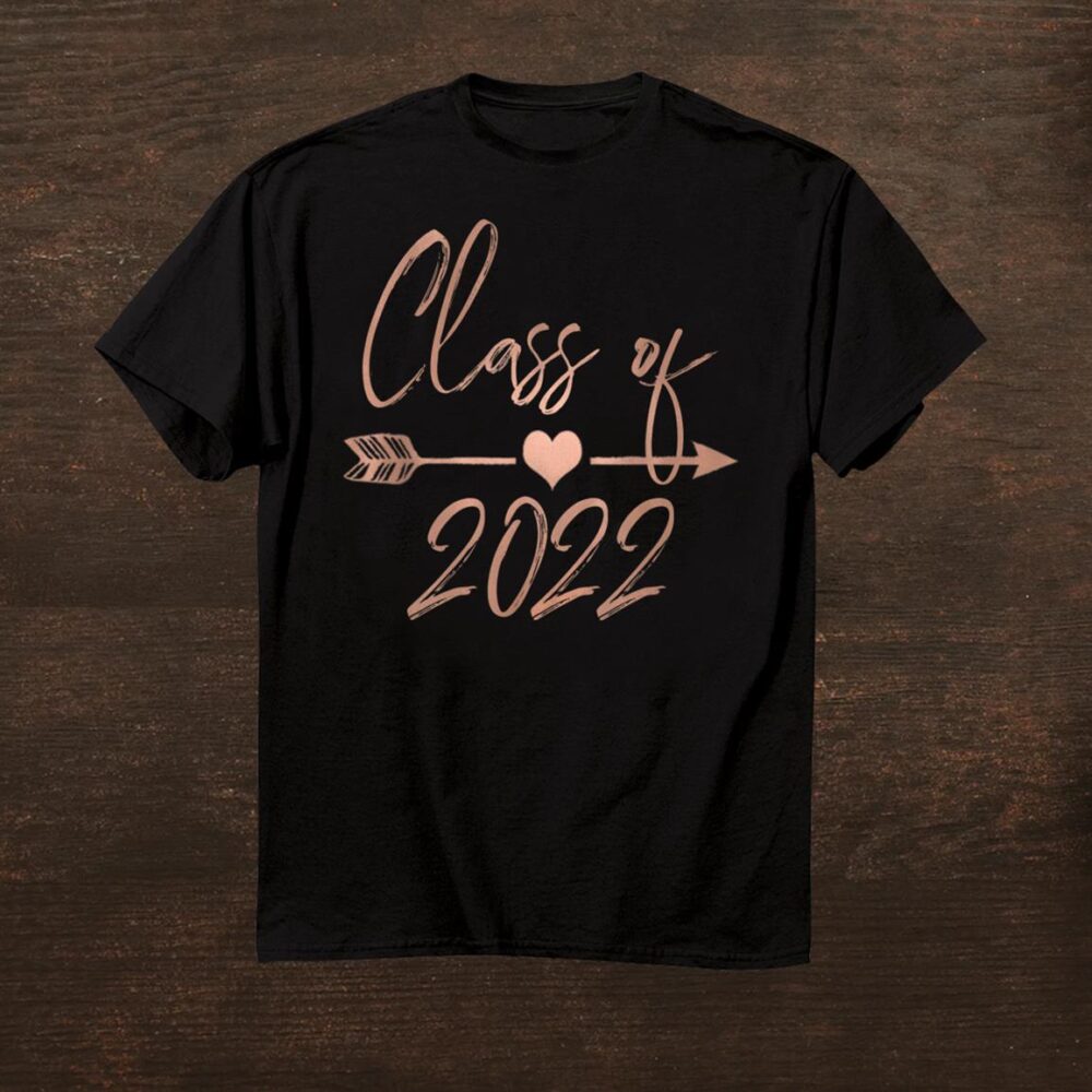 Senior 2022 Class Of 22 Cute Graduation For Pink Shirt – Fantasywears