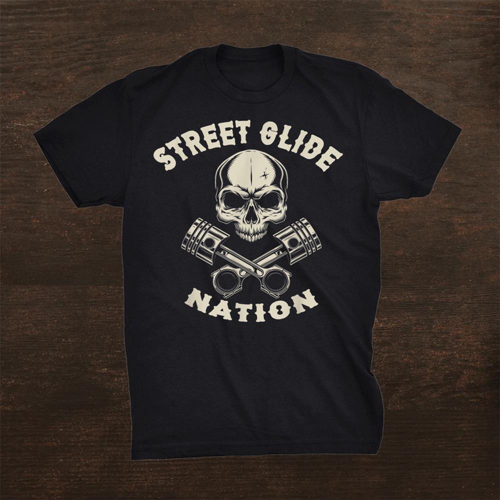 Street Glide Nation Cool Biker Shirt – Fantasywears