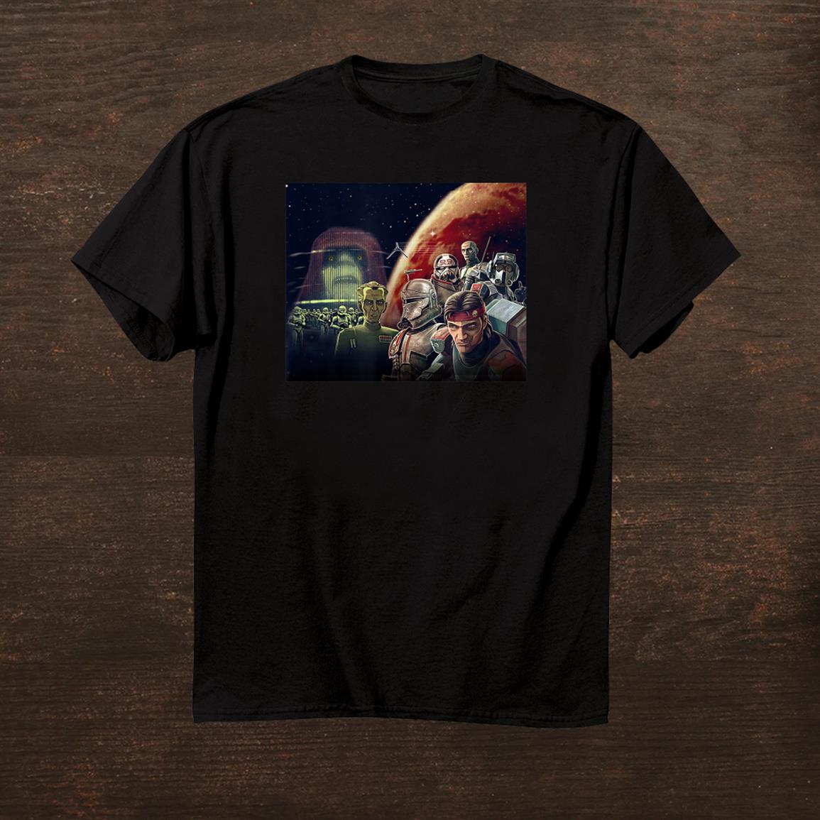 The Bad Batch Exclusive Character Group Shot Shirt – Fantasywears