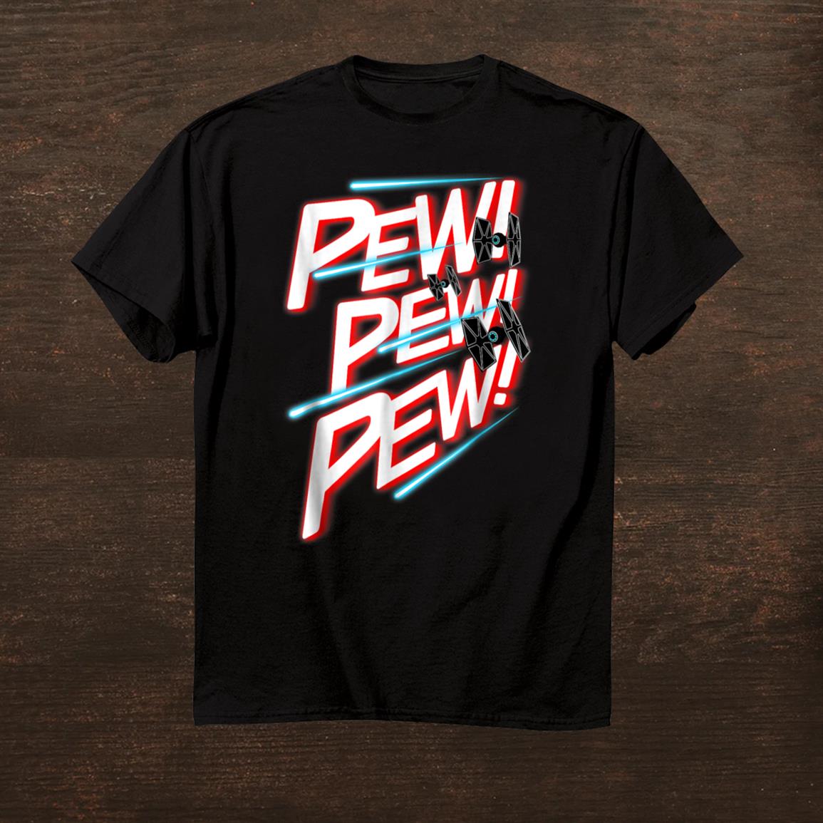 Tie Fighter Pew Pew Pew Graphic Shirt – Fantasywears