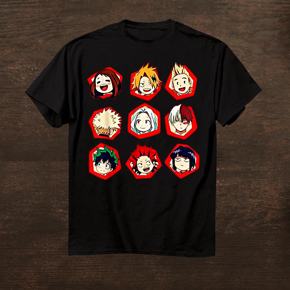 Vintage Academia My Heros Design Arts Anime Distressed Shirt – Fantasywears