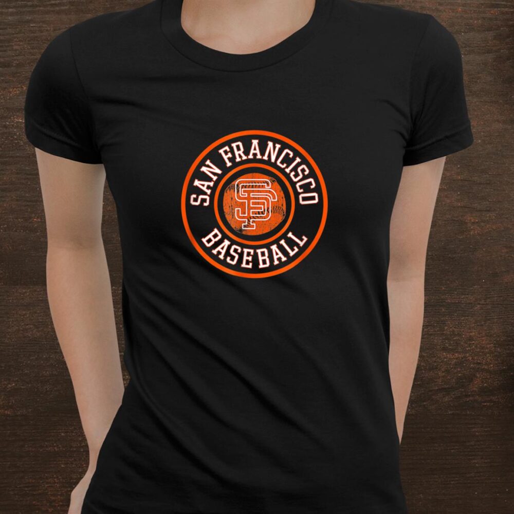 Vintage San Francisco Baseball Sf The City Badge Gian Shirt – Fantasywears