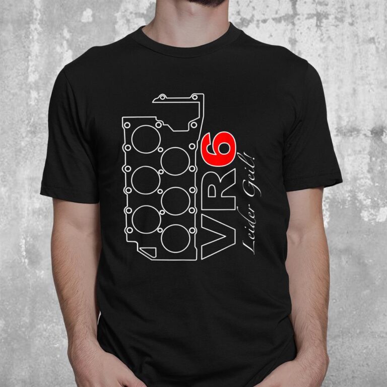 Vr6 Engine Seal Tuning Car Golf Turbo Compressor Blocks Shirt ...