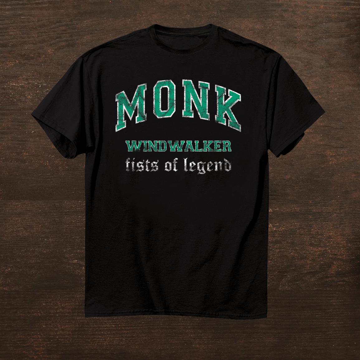 Windwalker Monk Gamer Shirt – Fantasywears