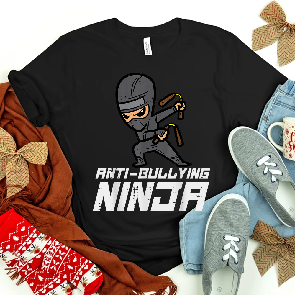 Anti-bullying Ninja Orange Shirt – Fantasywears