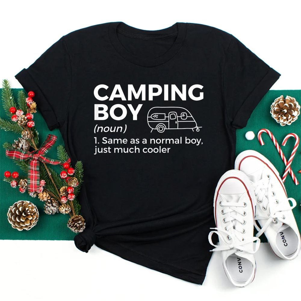 Camping Boy Definition Rv Camper Shirt – Fantasywears