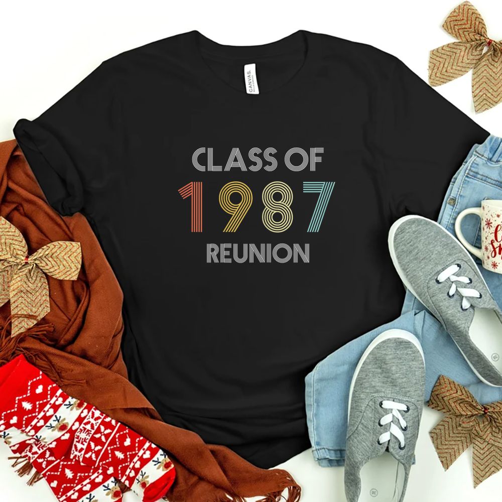 Class Of 1987 Highschool Reunion Class Of 87 Shirt – Fantasywears