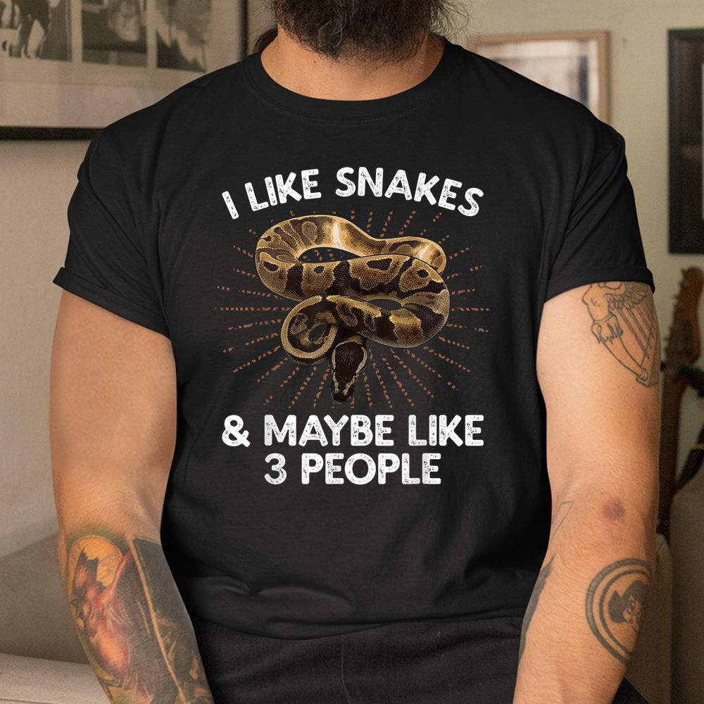 Cool Snake Ball Python Rattlesnake Reptile Shirt – Fantasywears
