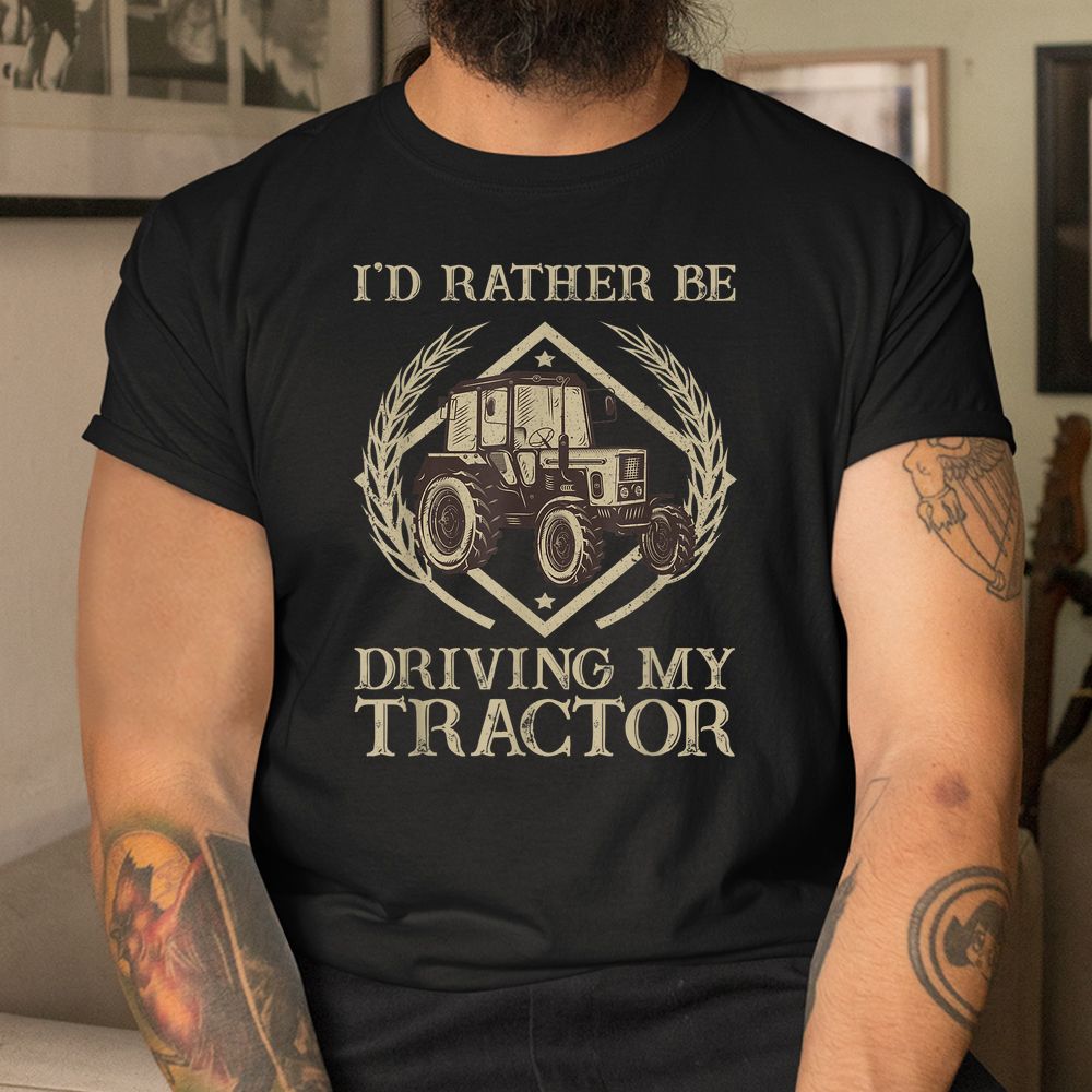 Cool Tractor Design For Tractor Driver Farm Farmer Shirt – Fantasywears