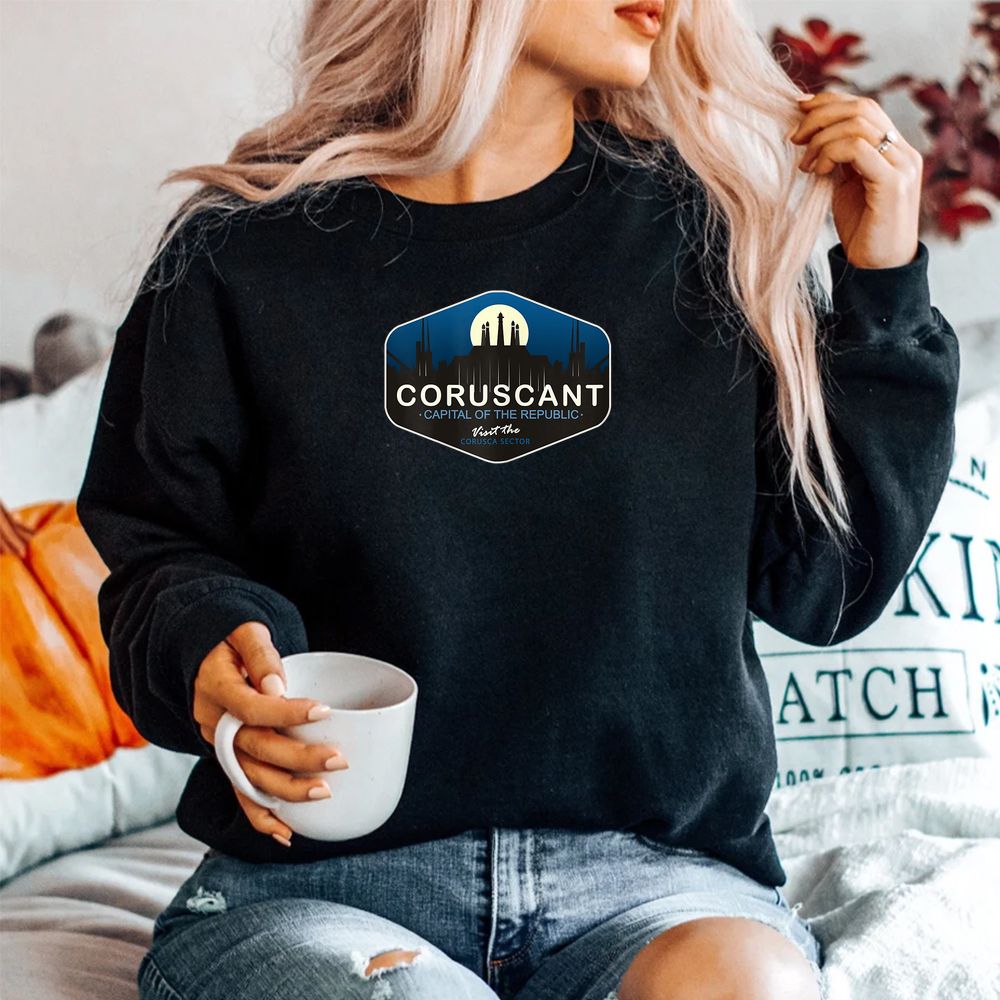 Coruscant Capital Of The Republic Visit The Corusca Sector Shirt ...
