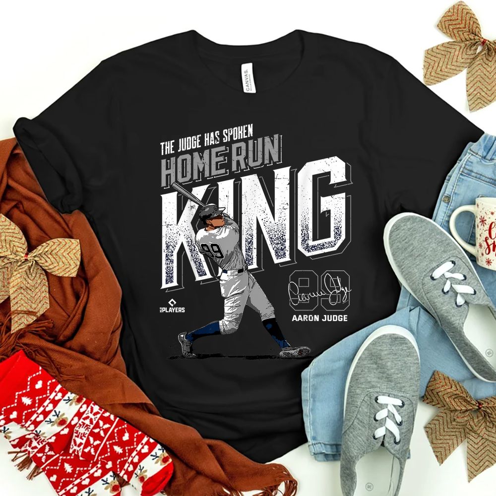 Home Run King Aaron Judge New York Shirt – Fantasywears