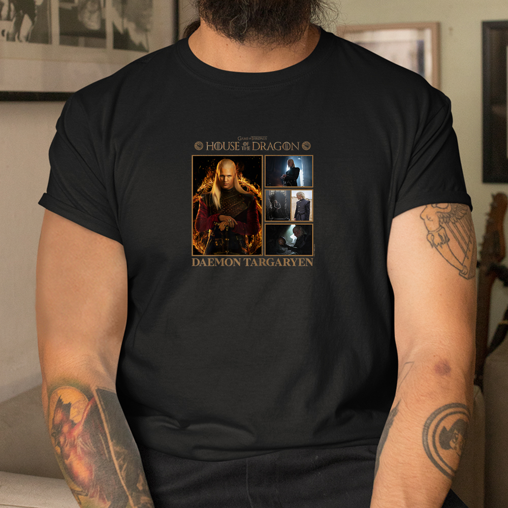 House Of The Dragon Daemon Targaryen Photo Box Up Poster Shirt ...