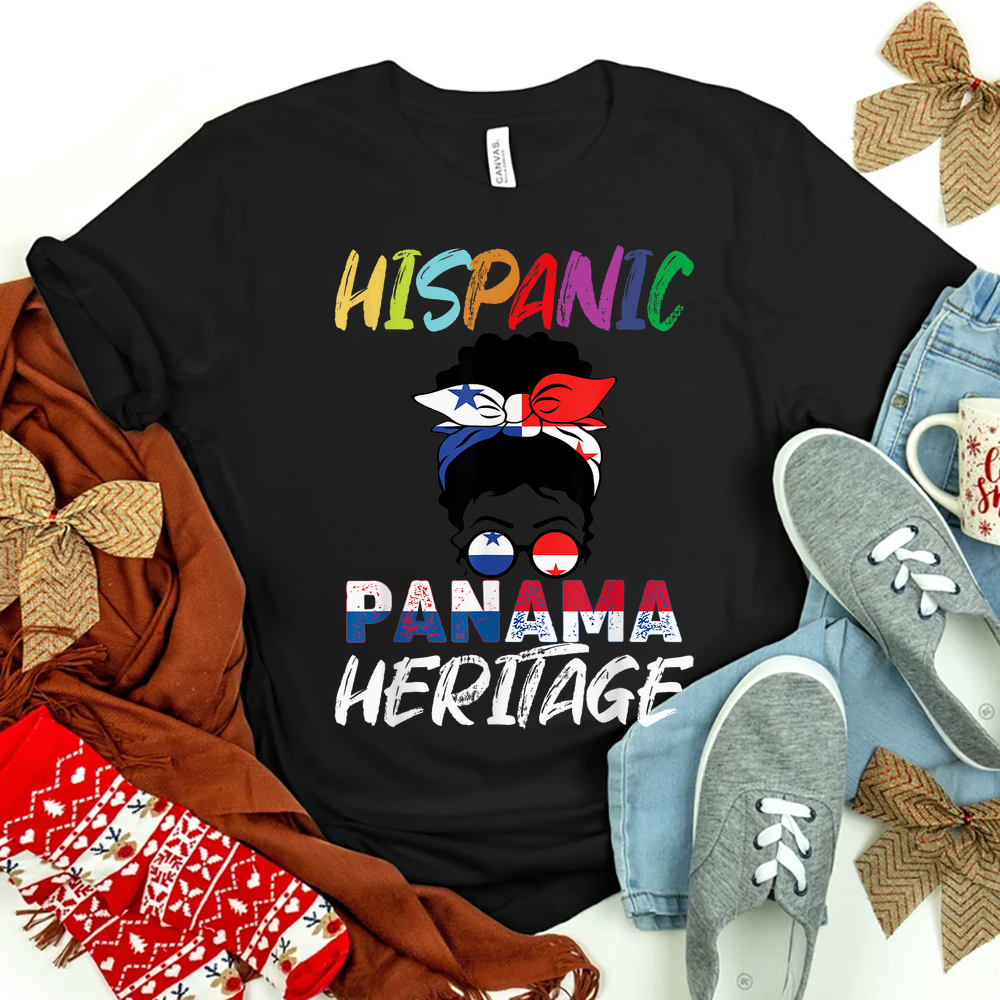 National Hispanic Heritage Month Latino Panama Flag Shirt – Fantasywears