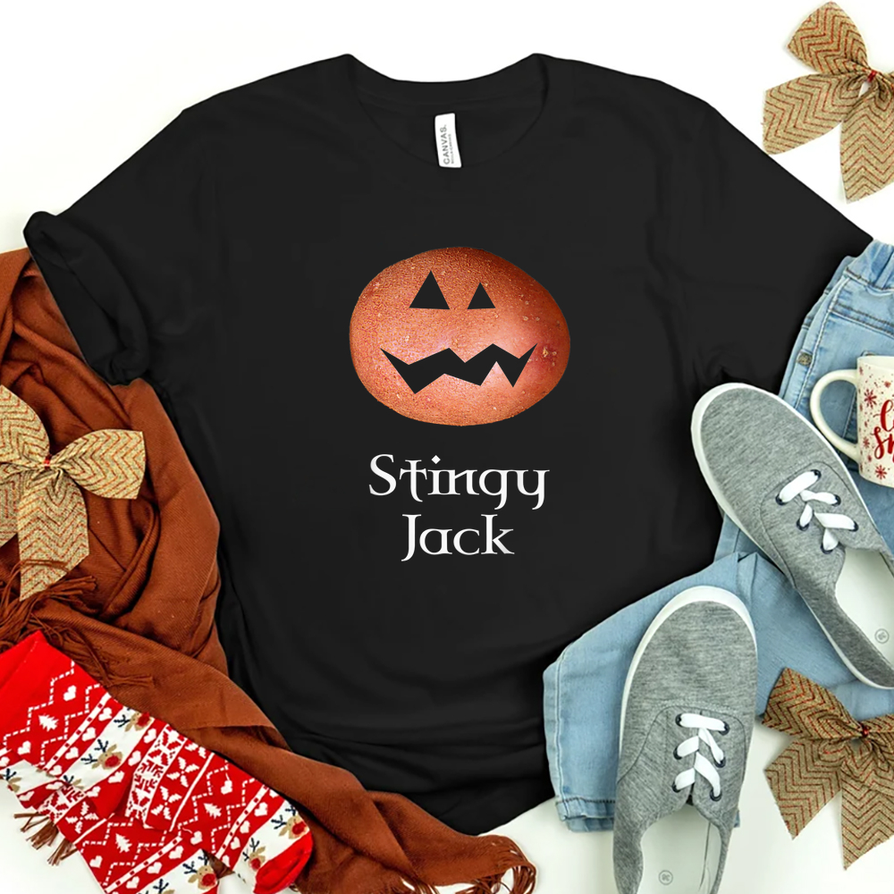 Stingy Jack Potato Jack O'lantern Shirt – Fantasywears