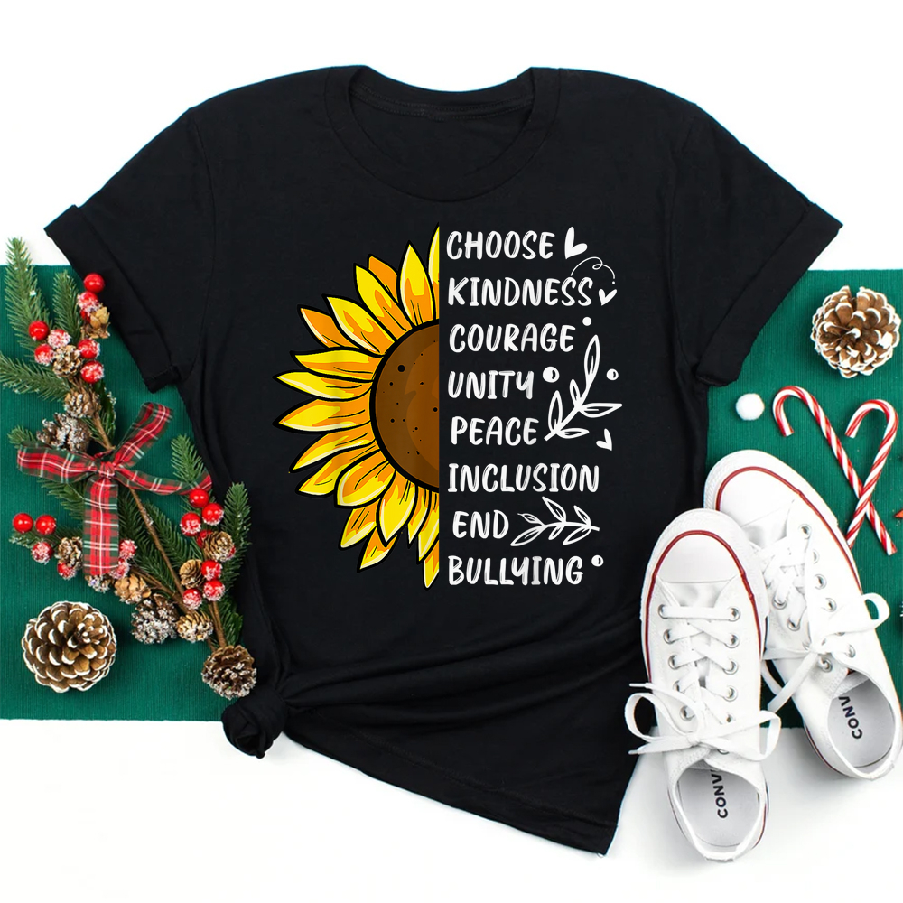 Unity Day Orange Kids 2022 Anti Bullying Sunflower Shirt – Fantasywears